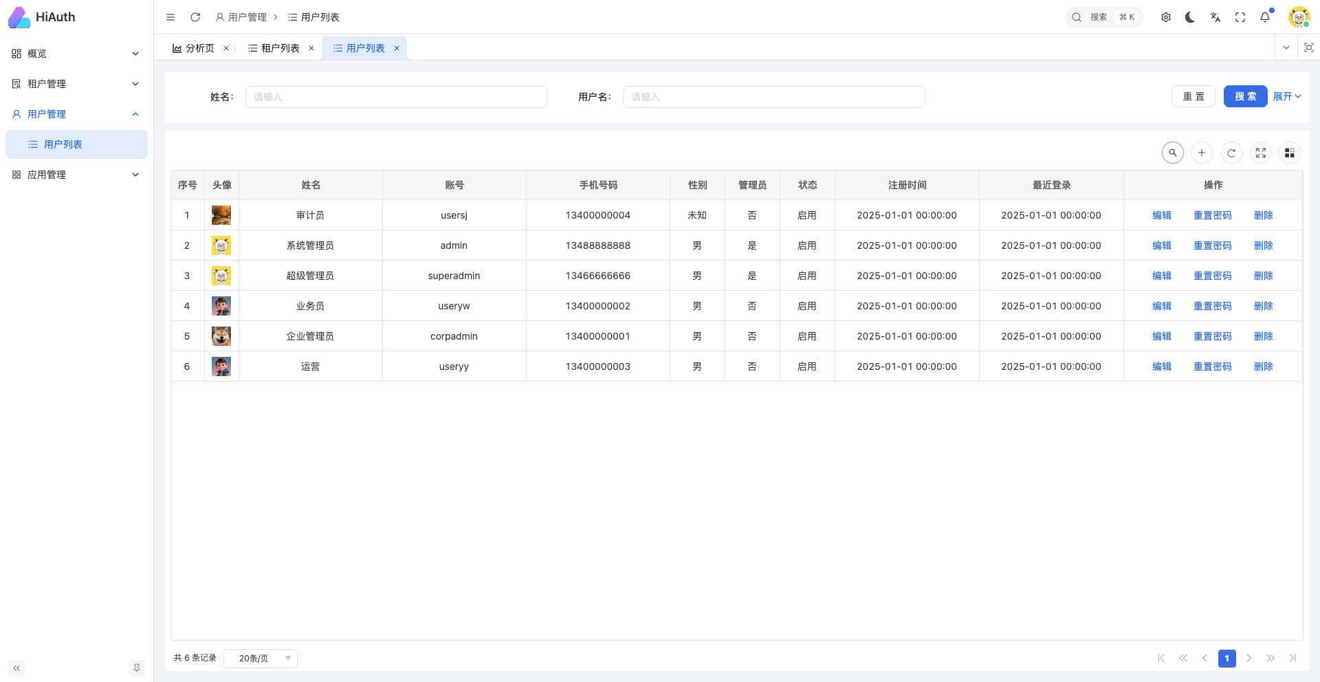 GitHub - bestaone/HiAuth: HiAuth是一个开源的基于Oauth2协议的认证、授权系统。